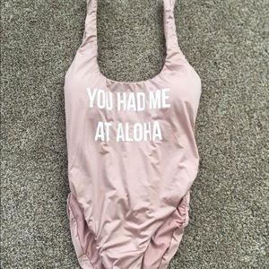 The Bikini Lab | Swim | Blush One Piece Swimsuit | Poshmark